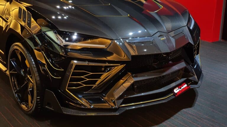 Rent Lamborghini Urus Venatus by Mansory (Black) 2021 in Dubai - Turboplus