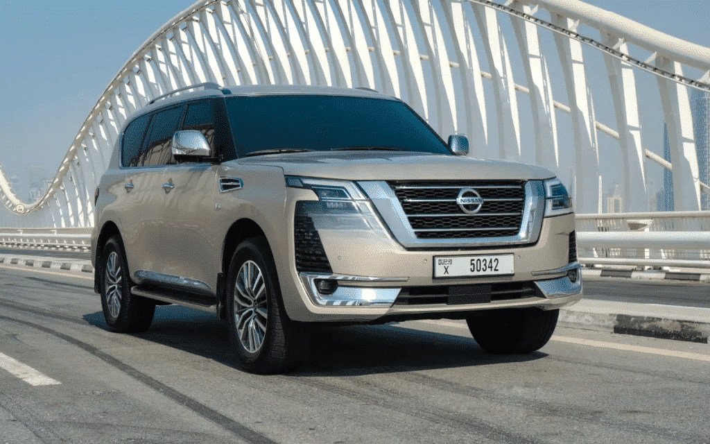 Rent Nissan Patrol (Beige), 2021 in Dubai - Turboplus