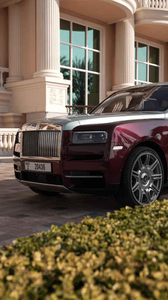 Rent Rolls Royce Cullinan (Red), 2020 in Dubai - Turboplus